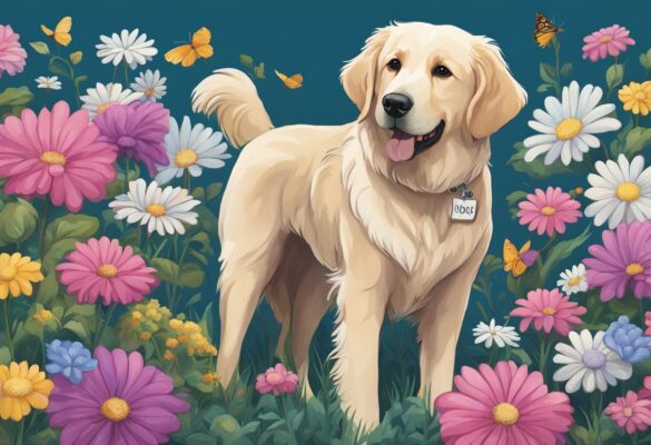 180+ Flower Dog Names